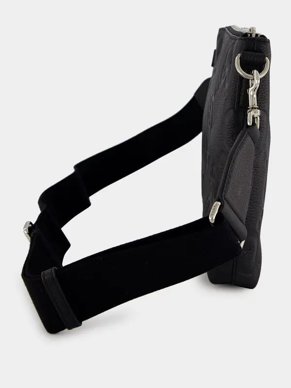 Gucci Jumbo Gg Messenger Bag - Black
