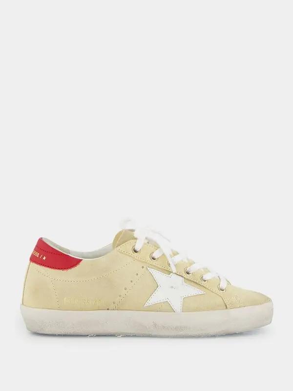 GOLDEN GOOSE Superstar Leather Sneakers - Yellow