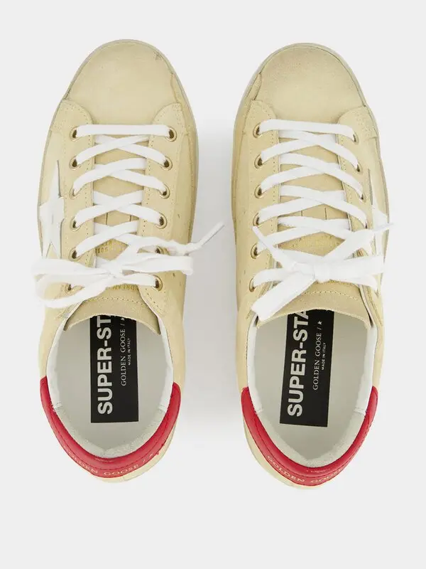 GOLDEN GOOSE Superstar Leather Sneakers - Yellow