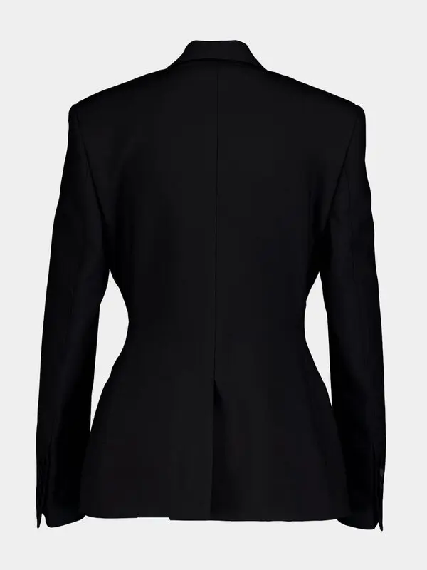 TOM FORD Satin Lapel Contrast Jacket