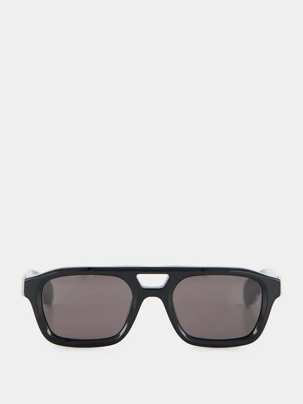 Alexander McQueen Square Frame Sunglasses - Black