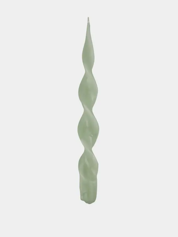 CERABELLA Early Spring Dinner Candle - Green