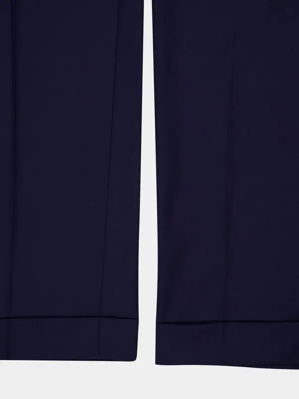 Casablanca Tailored Pleated Trousers - Blue