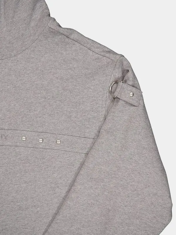 Givenchy Hooded Sweatshirt With Hardware Detailing
