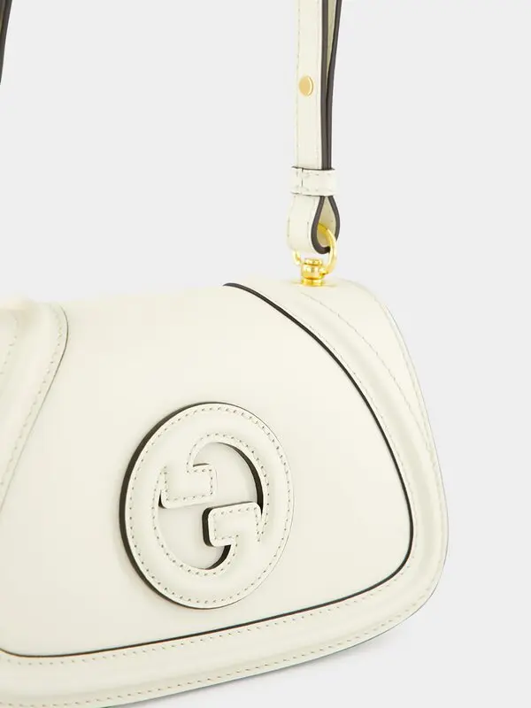 Gucci Blondie Small Shoulder Bag - White