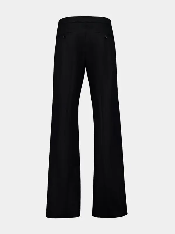 Alexander McQueen Straight-fit Trousers With Belt