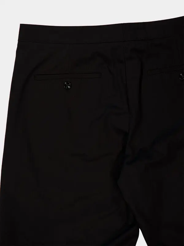 Alexander McQueen Straight-fit Trousers With Belt