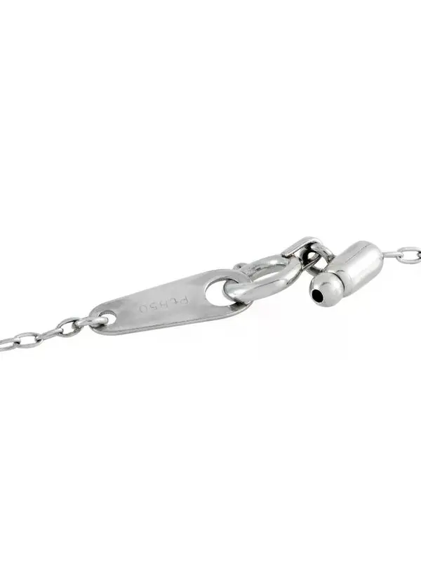 LB EXCLUSIVE Platinum, Diamond, And Ruby Necklace