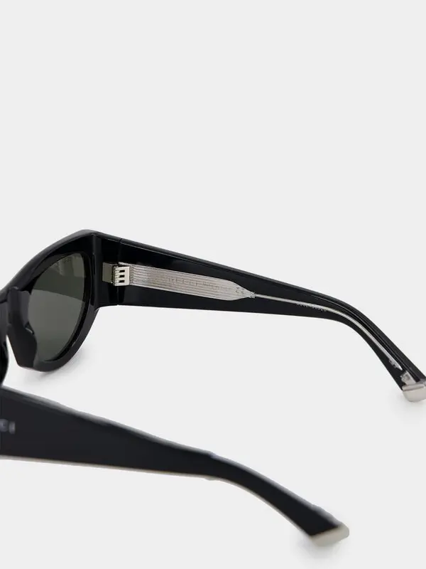 Gucci Rectangular-frame Sunglasses - Black