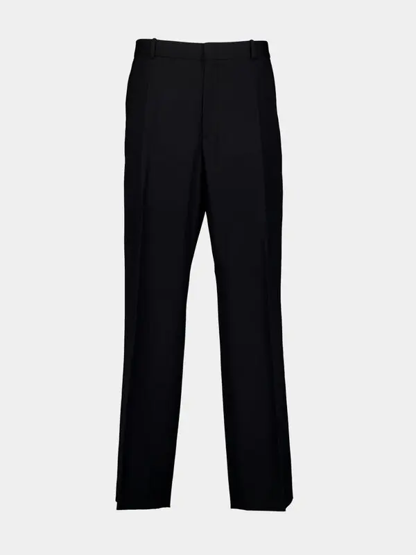 Balmain Loose Trousers - Black