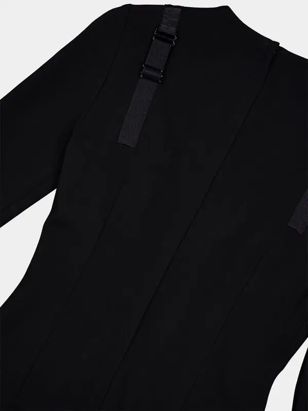 Dolce & Gabbana Silk-insert Midi Dress
