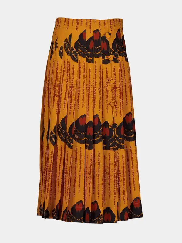 Altuzarra Tullius Printed Midi Skirt