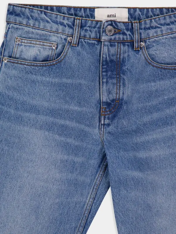 AMI Paris Used Cotton Classic Fit Jeans