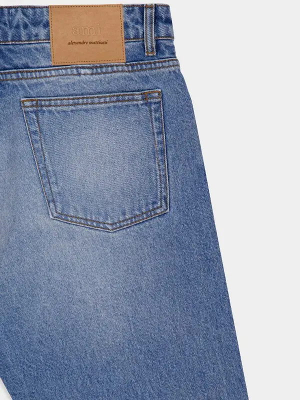 AMI Paris Used Cotton Classic Fit Jeans