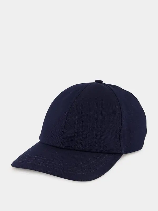Gucci Cotton Canvas Baseball Hat - Blue