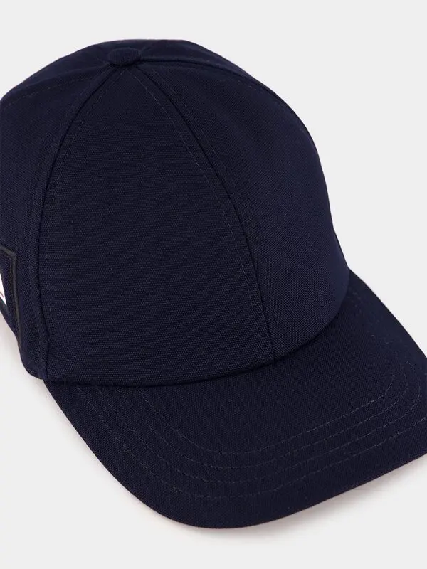 Gucci Cotton Canvas Baseball Hat - Blue
