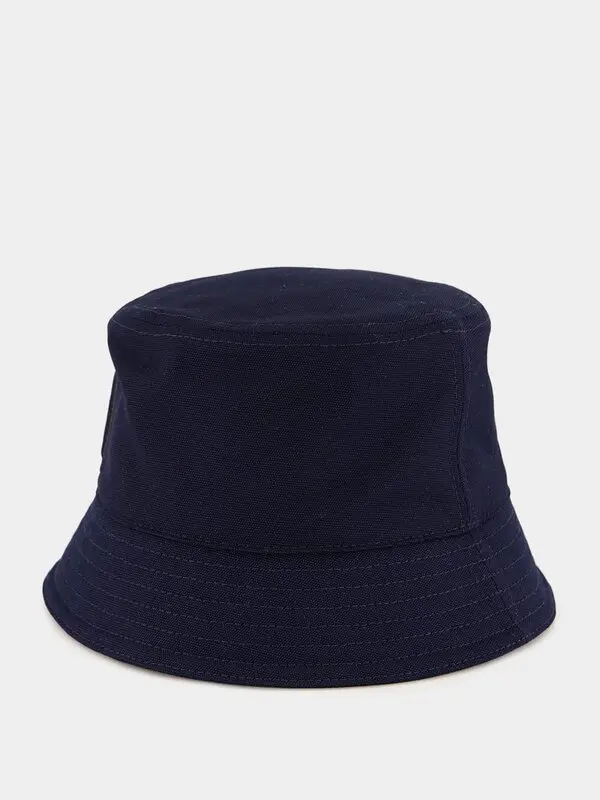Gucci Cotton Canvas Bucket Hat - Blue