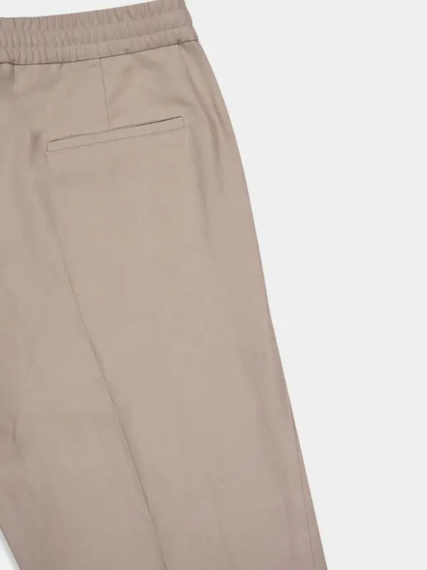 Brunello Cucinelli Tapered-leg Trousers - Beige