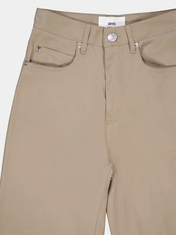AMI Paris High-waist Flared Trousers