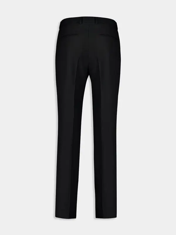 Gucci Formal Fluid Drill Trousers - Black