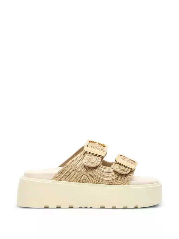 Casadei Thaiti Birki Buckle Slides