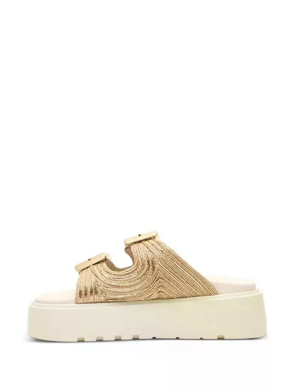 Casadei Thaiti Birki Buckle Slides