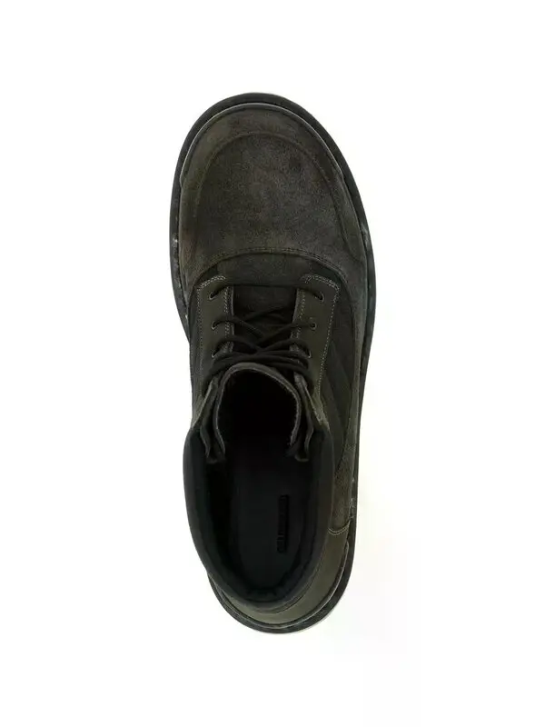 Balenciaga Combat Strike Low Boots - Grey