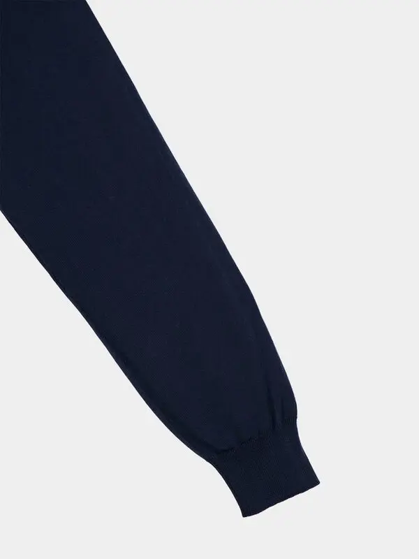 Boglioli Cotton Crew-neck Jumper - Blue