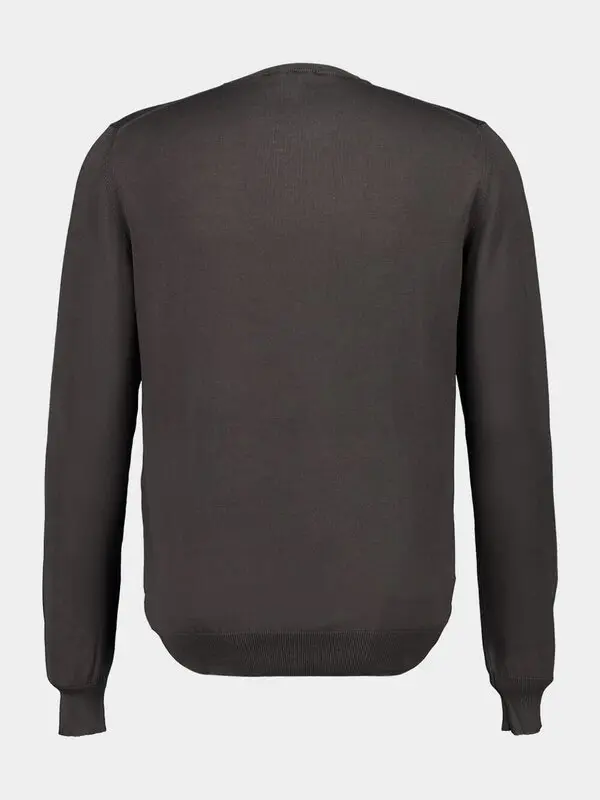 Boglioli Cotton Crew-neck Jumper - Green