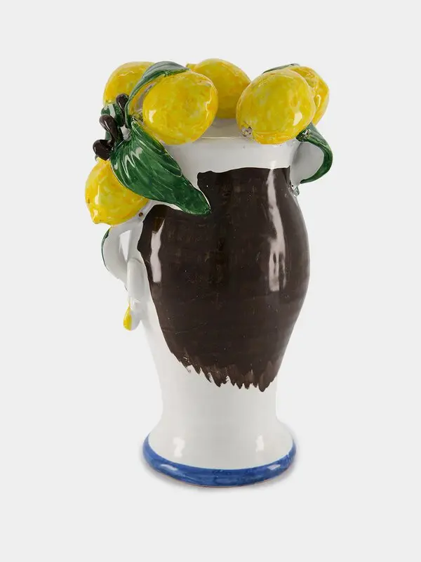 LES-OTTOMANS Hand-painted Sculpture Vase