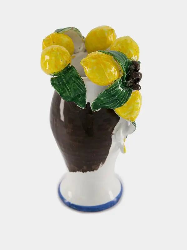 LES-OTTOMANS Hand-painted Sculpture Vase
