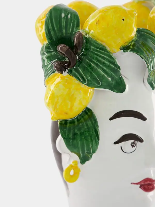 LES-OTTOMANS Hand-painted Sculpture Vase