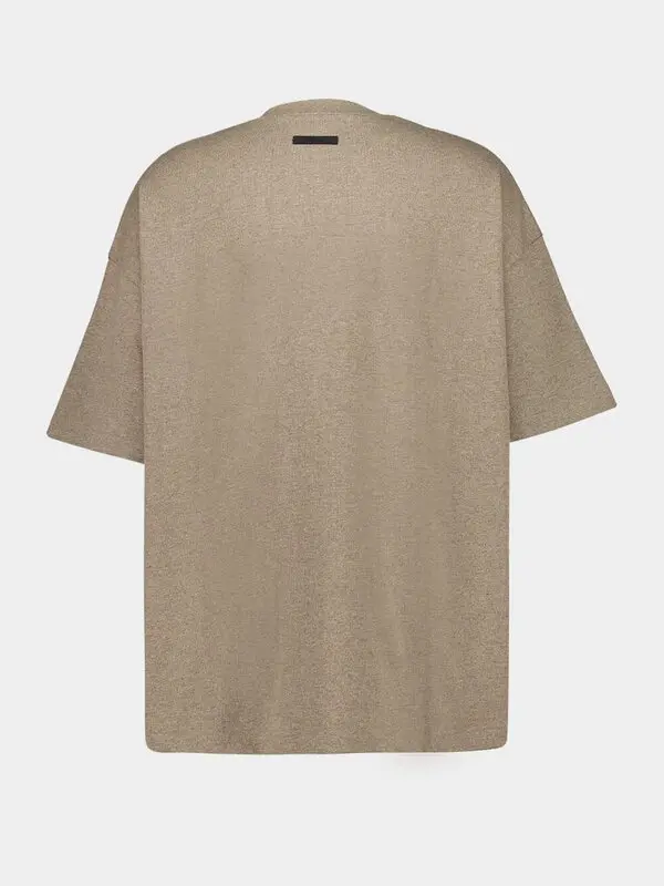 Fear Of God University Heather Gray Cotton T-shirt
