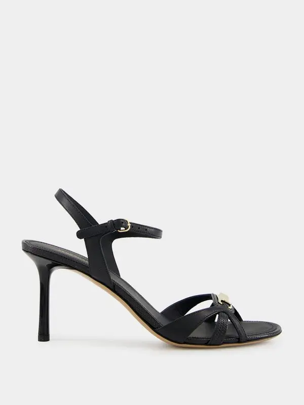 FERRAGAMO Strappy Sandal With Vara Buckle