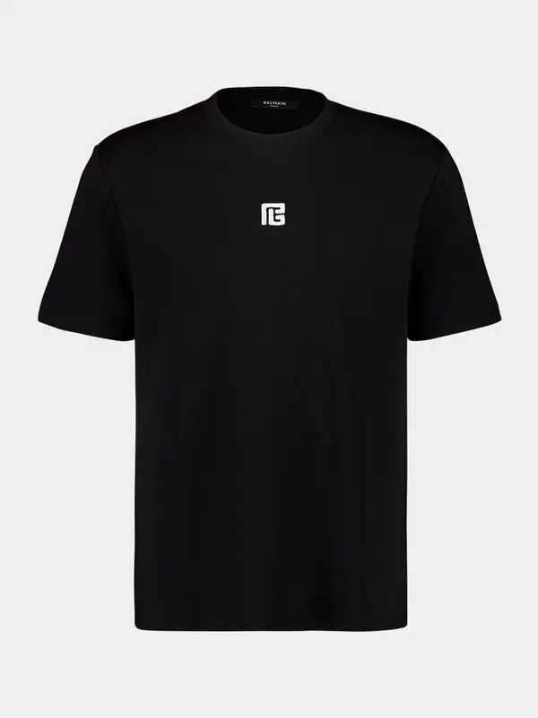 Balmain Regular Fit Small Logo T-shirt