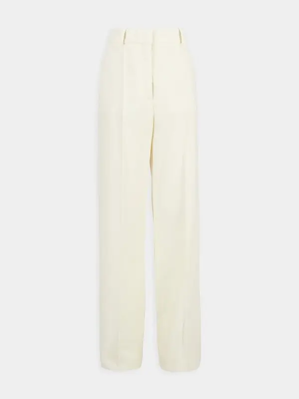 Stella McCartney Straight-leg Wool Trousers