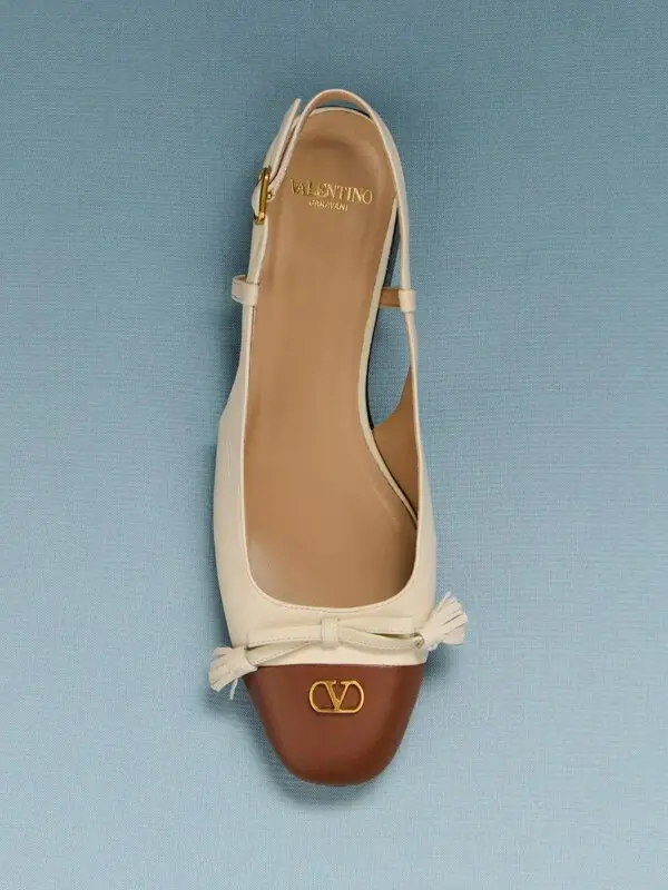 Valentino Garavani Valet Du Roi Slingback Ballerina
