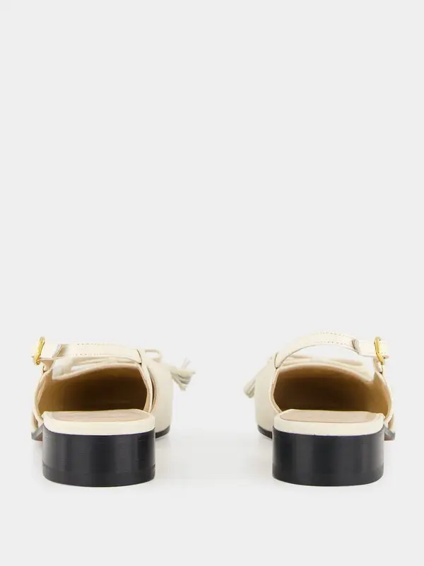 Valentino Garavani Valet Du Roi Slingback Ballerina
