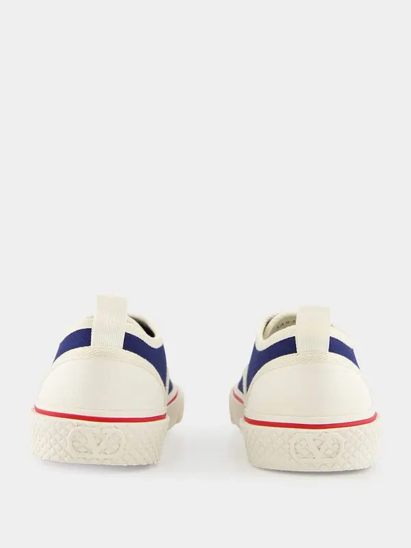 Valentino Garavani Nojoke Canvas Trainers - Blue