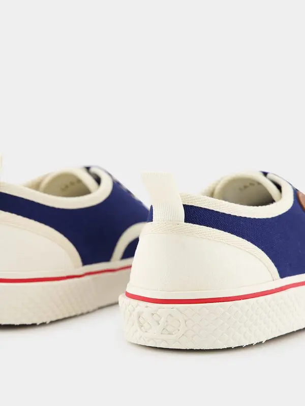 Valentino Garavani Nojoke Canvas Trainers - Blue