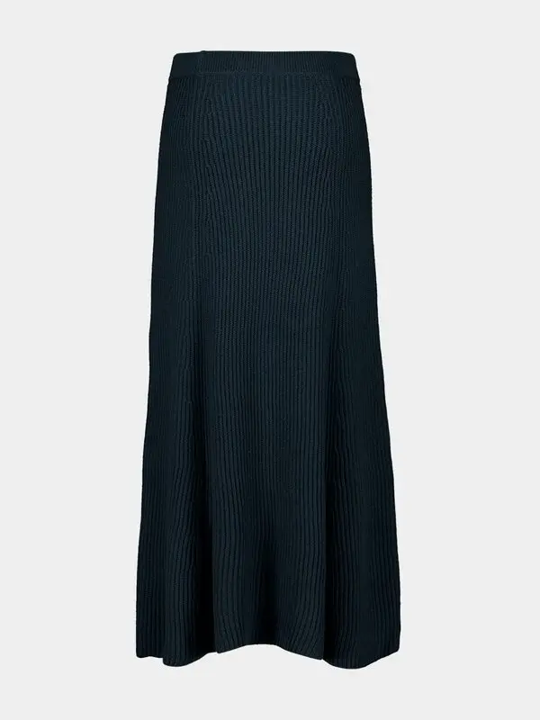 Zimmermann Forest Knit Midi Skirt