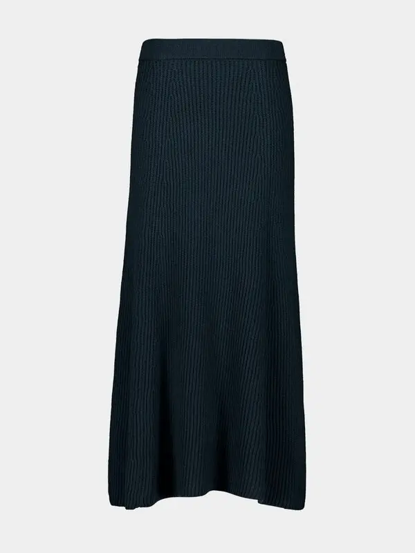 Zimmermann Forest Knit Midi Skirt