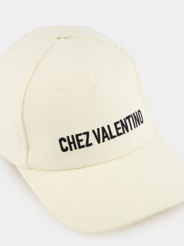 Valentino Garavani Embroidered Cotton Baseball Cap