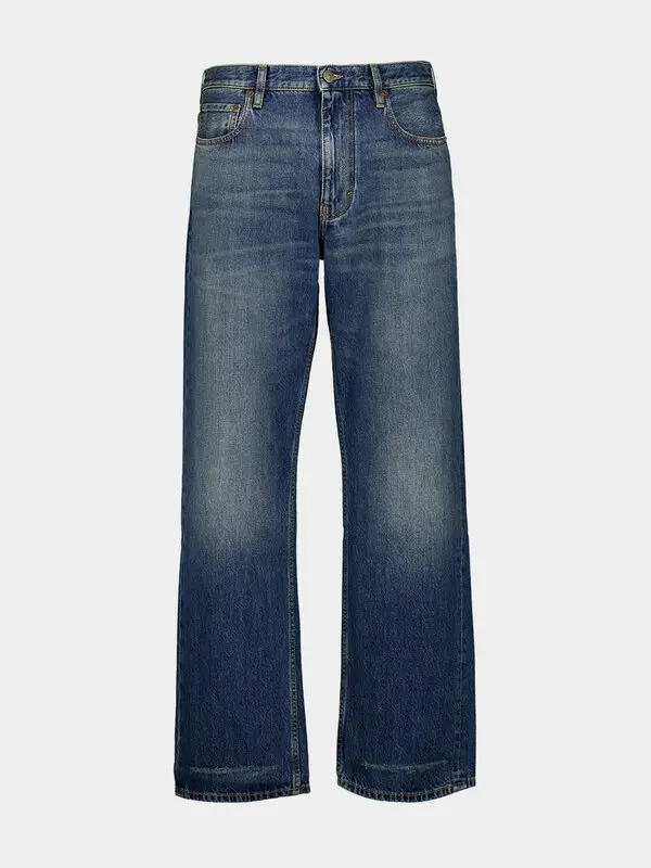 Valentino Garavani Straight-leg Jeans - Blue