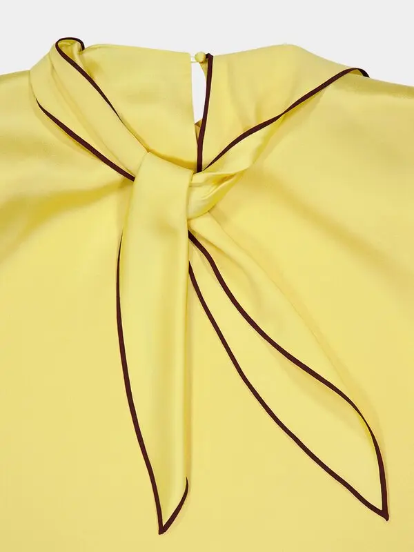 Stella McCartney Tie Neck Mini Dress