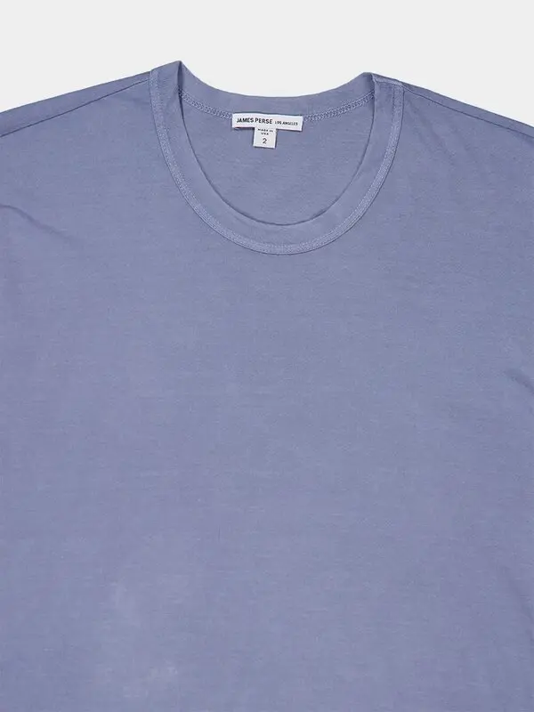 JAMES PERSE Short Sleeve Crew Neck T-shirt - Blue
