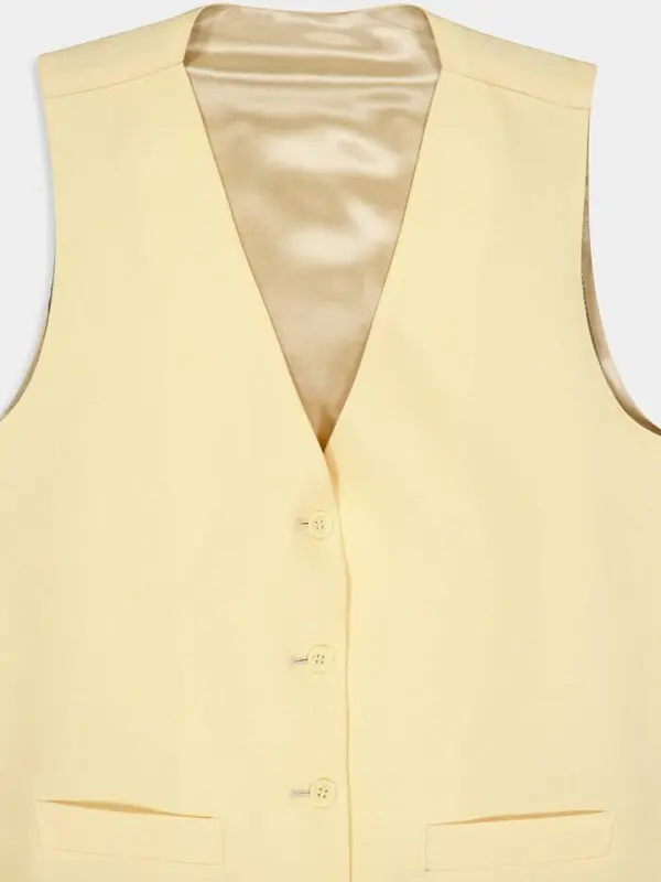 PAULA Leo Linen Vest