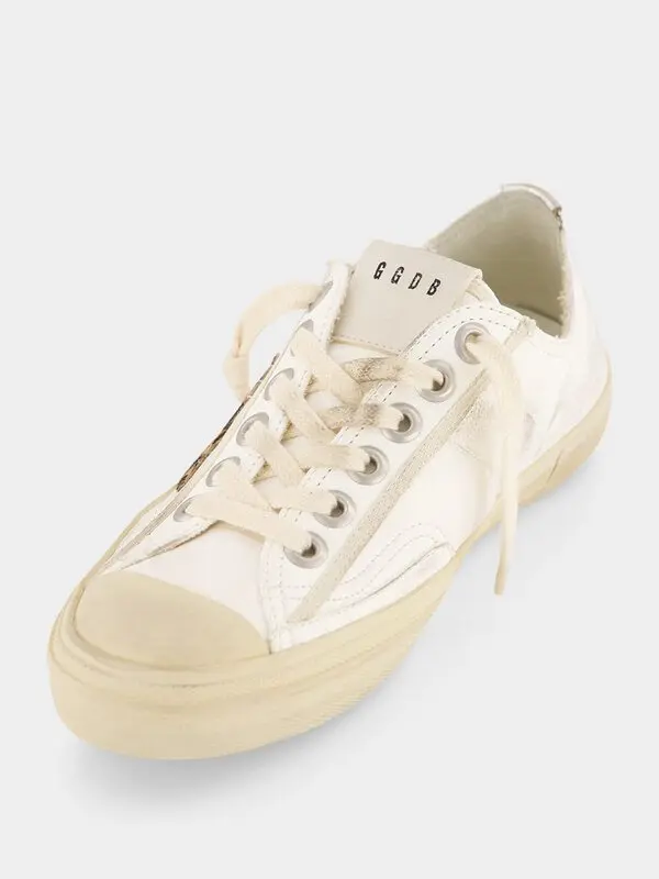 GOLDEN GOOSE V-star Ltd Sneakers With Pony Skin Star