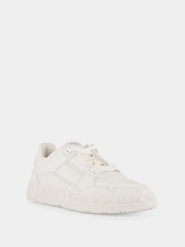 Valentino Garavani Freedots Low-top Sneakers - White
