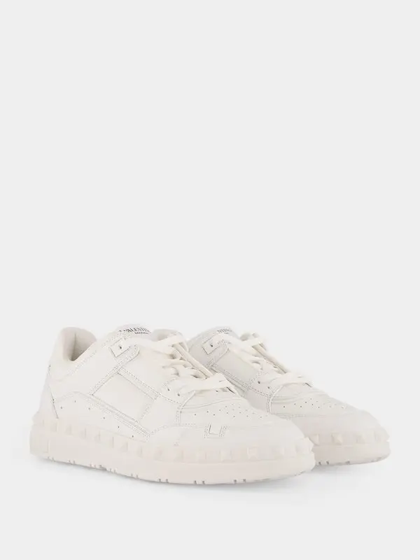 Valentino Garavani Freedots Low-top Sneakers - White